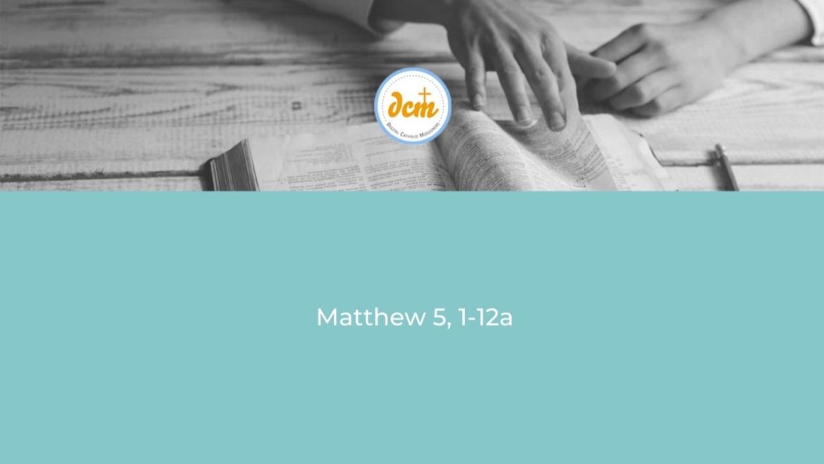 Matthew 5, 1-12a - Digital Catholic Missionaries (DCM)