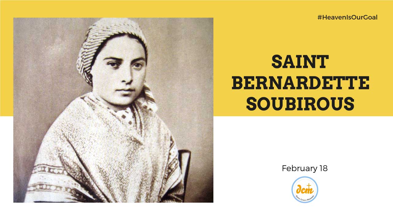 Saint Bernadette Soubirous - Digital Catholic Missionaries (DCM)