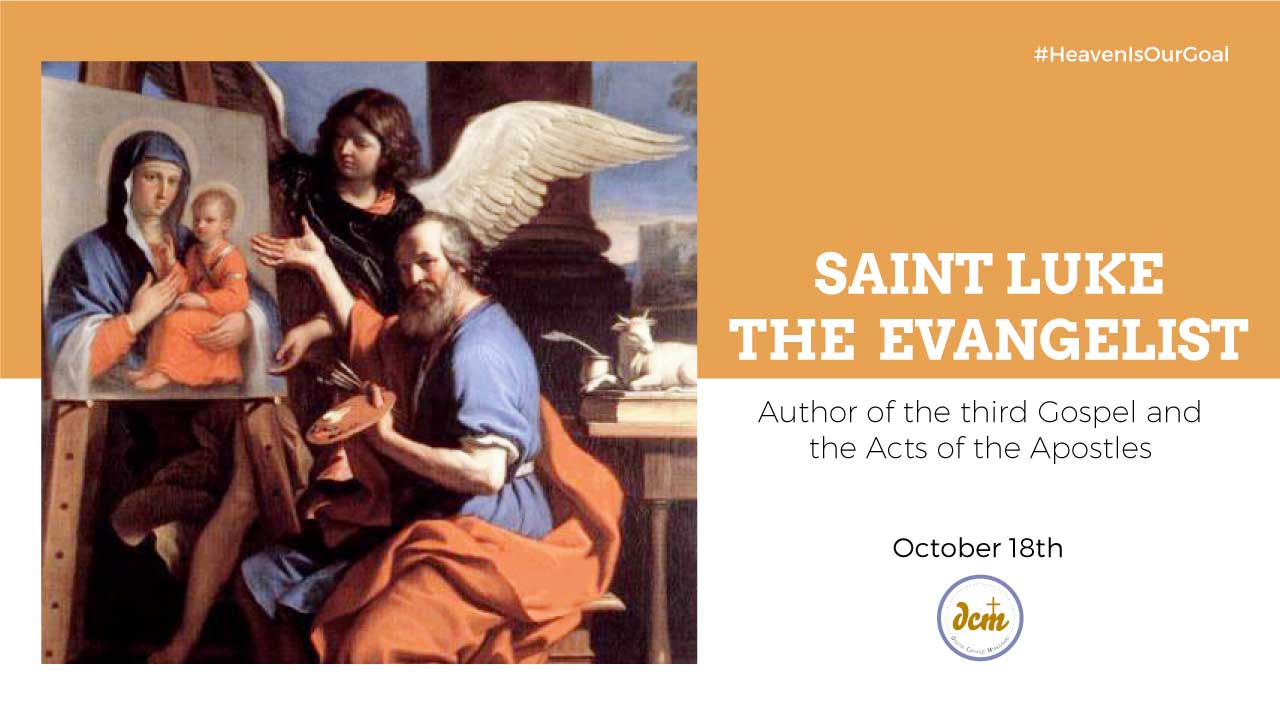 Saint Luke The Evangelist - Digital Catholic Missionaries (DCM)