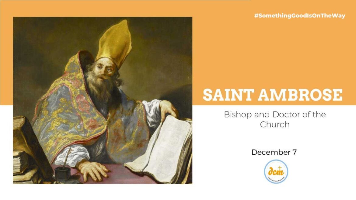 Saint Ambrose - Digital Catholic Missionaries (DCM)